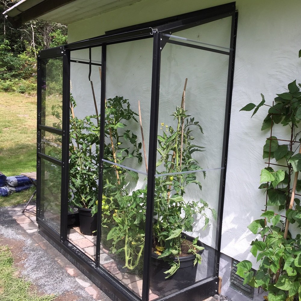 Veggdrivhus Pluto - 1,3 m² - 6495,- - Hjemfint.no