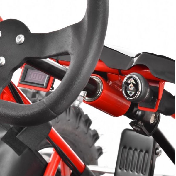 Crosskart / Mini-UTV for barn - 500W - rød - 43995,- - Firhjulinger til ...